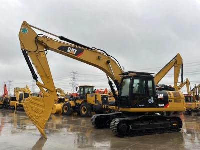 China Heavy Duty Used CAT 324DL Crawler Excavator Caterpillar Breaker Hammer Line Powerful Engine for sale
