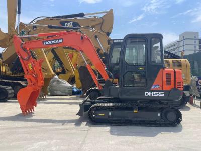 China Doosan DH55 Used Excavator Doosan Mini Excavator for sale