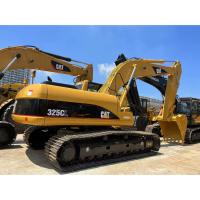 China Medium Size CAT 325CL Excavator 9 Rollers Good Condition for sale