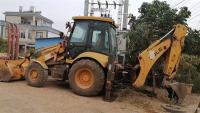China Origin Used SDLG B877 Backhoe Loader with split bucket Second Hand SDLG Wheel Backhoe Loader for sale