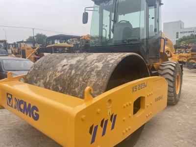 China Gebrauchtes XCMG XS223J Verdichter 22 Tonnen XCMG Eintrommel-Vibrationswalze zu verkaufen