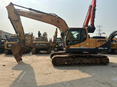China Original Hyundai 220LC-9S Used Excavator 22 Tons Hyundai Excavator for sale