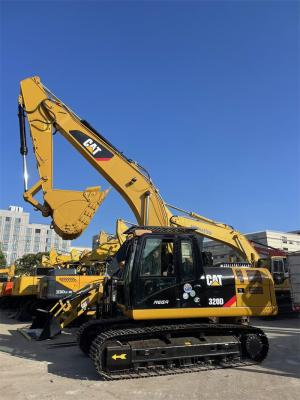 중국 20톤 중고 CAT 320D 굴삭기, 낮은 작업 시간의 중고 Caterpillar 굴삭기 판매용