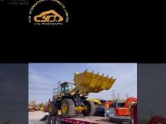Carregador Front Loader Yellow 17450kg da roda de SDLG LG956L