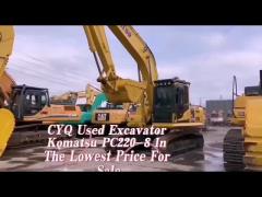 22000kg het gebruikte Graafwerktuig van het GraafwerktuigKomatsu PC220 van Japan