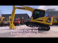 Origin Japan Used Komatsu Excavator Second Hand Komatsu PC130 Crawler Excavator