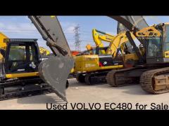 Origineel EC480DL Gebruikt Volvo-Graafwerktuig Crawler 48 Ton Hydraulic Excavator Large Capacity