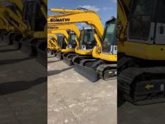 KOMATSU pc78US-6 met gehele yard