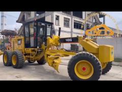 A motoniveladora CAT 140G usada usou máquinas de construção Caterpillar