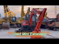 De gebruikte Bulldozer van het Graafwerktuigmini digger high efficiency with blade van Doosan DX60 9C