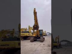 Excavadora Hyundai 220LC-9S original de alto desempenho usada com 112 kW de potência do motor