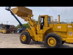 Máquina de construcción usada Cargador de ruedas Cat 966E usado
