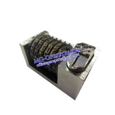 HD windmill letterpress numbering machine,6 digits forward