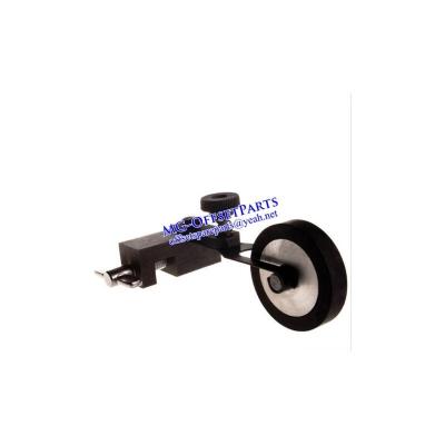China 66.020.118F,HD RUBBER WHEEL COMPLETE WITH CLAMP (RIGHT-HAND SIDE). for sale