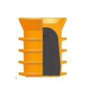 China Casing Buoyancy System Cementing Plug OD 80mm Bottom Plug Cementing for sale