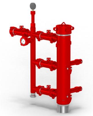 Κίνα 13-3/8' API Casing BTC Buckle συνδεδεμένη 54Mpa Δοκιμαστική πίεση Διπλή πρίζα Κεφαλή τσιμεντοποίησης με ξύλινη συσκευασία 810KG προς πώληση