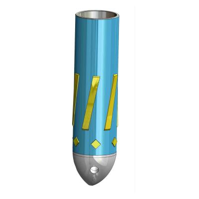 China API 5-1/2 139.7mm Carbon Steel Float Shoe for Hand Well Drilling with 70MPa High Flow Valves for sale