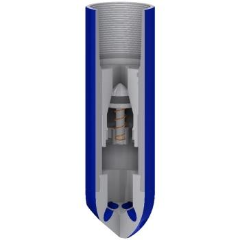 China API 5CT 7-5/8" L80 BTC/LTC Eccentric Multiple Flank Jets Aluminum Alloy Float Shoe for Cementing Tool for sale