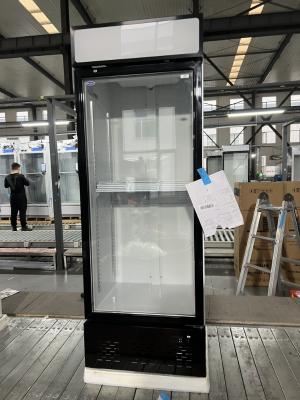 China Prepainted Aluminum Vertical Glass Door Freezer Optimized for Food or Ice Cream Storage Energy Saving Commercial Freezer for sale