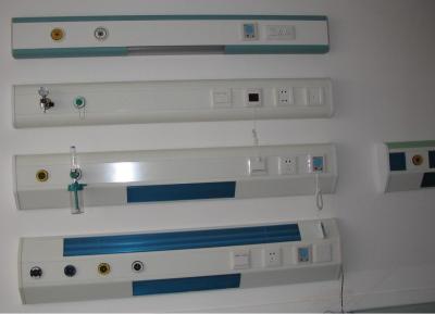 China Aluminium - alloy humidifier oxygen flowmeter install in bed head unit for sale