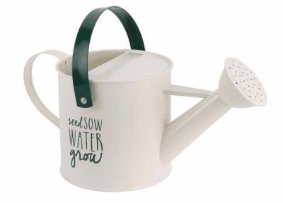 China galvanized round  power coating kid's watering can watering  pot for sale