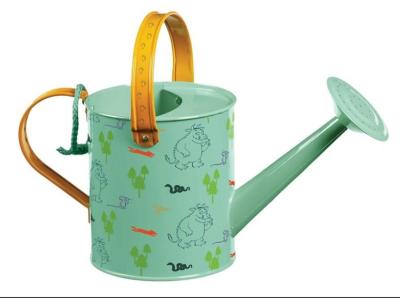 China galvanized round  power coating kid's watering can watering  pot for sale