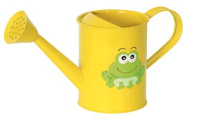 China galvanized round  power coating kid's watering can watering  pot for sale