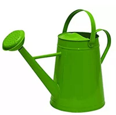 China galvanized round  power coating terraced watering can watering  pot for sale