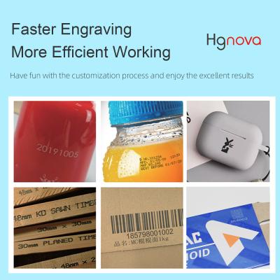 China Portable Mini 5W Semiconductor Laser Printer Easy-to-Operate Handheld Laser Marking Machine for Logo Date QR Code Supports DXF for sale