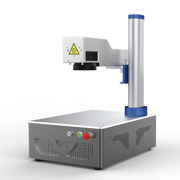 Quality Portable Small Integrated Coding Fiber Laser Marking Machine for Metal Stainless Steel Nameplate Engraving DXF Supported-New for sale