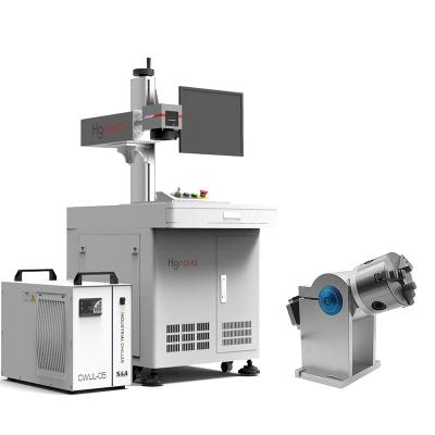 China High-Speed 3W 5W UV Laser Engraving Machine New Cabinet Cabinet for Rotary Axis Marking Metal Wood Acrylic Leather Glass DXF for sale