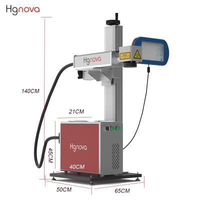 China 30W CO2  Flying Laser Printer Marking Machine for Assembly Line & Manually Coding Printing Product Line Laser Marking Machine for sale