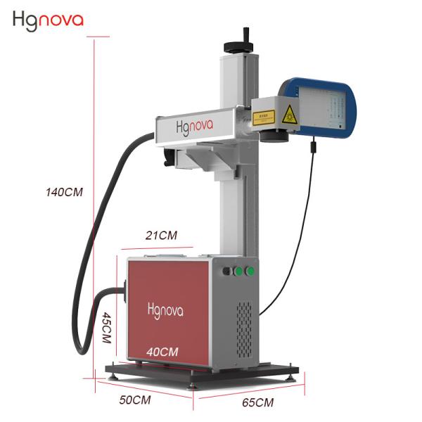Quality 30W CO2 Flying Laser Printer Marking Machine for Assembly Line & Manually Coding for sale