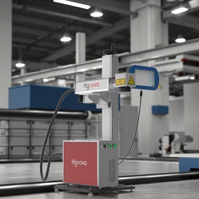 China 30W CO2  Flying Laser Printer Marking Machine for Assembly Line & Manually Coding Printing Product Line Laser Marking Machine for sale