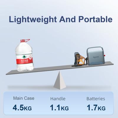 China 30W Portable Handheld Laser Fiber Marking Machine Mini Small Fiber Optic for Lettering Coding Supports DXF PLT BMP-Brand New for sale