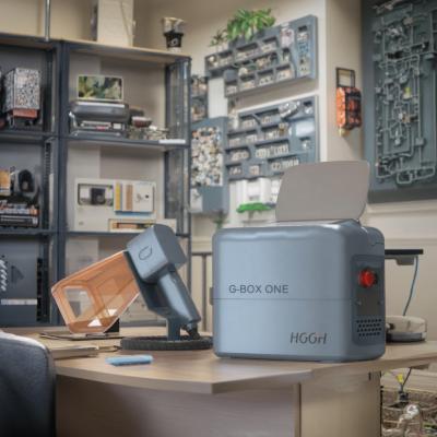 China 30W Portable Handheld Laser Fiber Marking Machine Mini Small Fiber Optic for Lettering Coding Supports DXF PLT BMP-Brand New for sale