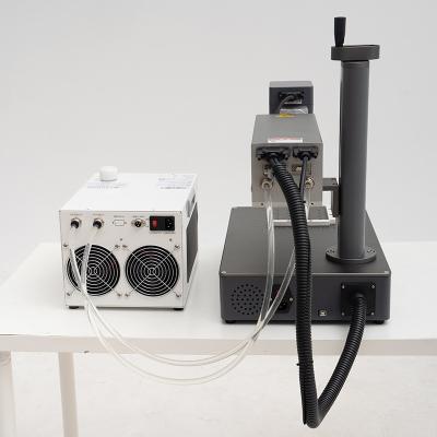 China Desktop 3W Water Cooling UV Laser Marking Machine Good Price Leaf Metal Wood Plastic UV Laser Engraving Machine for sale