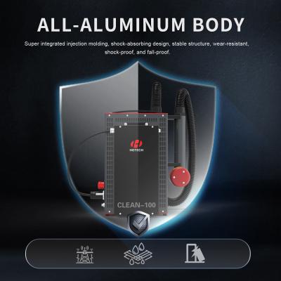 China Portable 100W Pulse Laser Cleaning Machine Easy-to-Operate Backpack Handheld Small Rust Removal Unit for Metal New Condition for sale