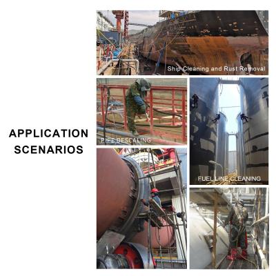 China Portable 100W Pulse Laser Cleaning Machine Easy-to-Operate Backpack Handheld Small Rust Removal Unit for Metal New Condition for sale