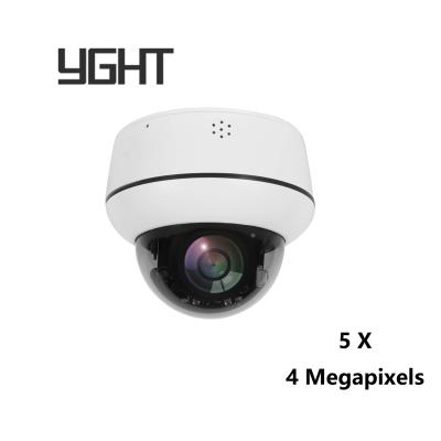 China 4MP Pan Tilt Zoom Wifi Camera PTZ Night Vision Camera 5X Optische Zoom Te koop