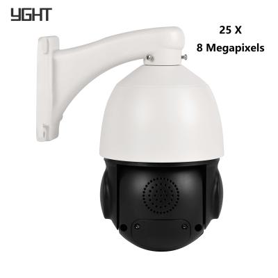 China ODM 8.0MP Network PTZ Camera 20X 4k Pan Tilt Zoom Full Color Night Vision for sale