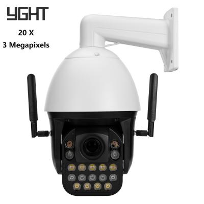 China 3MP Full Color Night Vision Wireless PTZ IP Camera Humanoid Detection Two Way Audio for sale