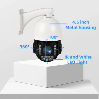 Cina YGHT 20X 5MP 4.5inch IP Speed Dome Camera Full Color Night Vision Vehicle Detection Humanoid Tracking Two-Way Audio Web4.0 in vendita