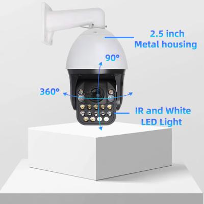 Cina YGHT 20X 8MP 4K IP Dome Camera con monitoraggio umanoide visione notturna rilevamento del veicolo audio bidirezionale Web4.0 7 pollici di sicurezza esterna in vendita
