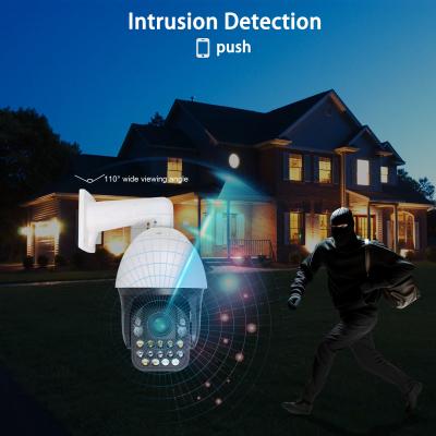 Cina YGHT 20X 8MP 4K IP Dome Camera con monitoraggio umanoide visione notturna rilevamento del veicolo audio bidirezionale Web4.0 7 pollici di sicurezza esterna in vendita