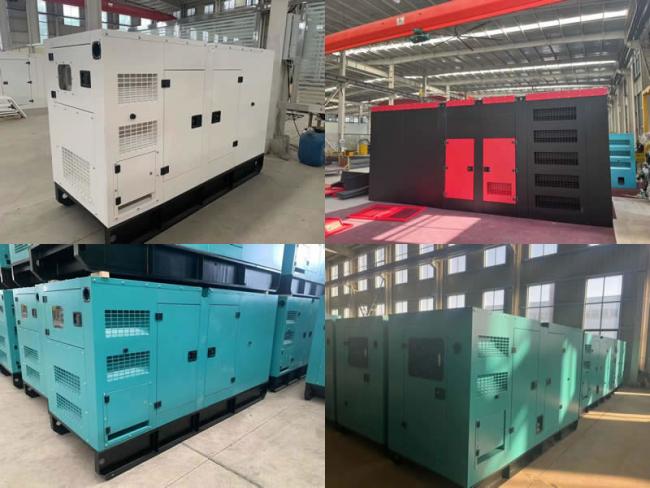 Groupe électrogène silencieux en couleurs aa