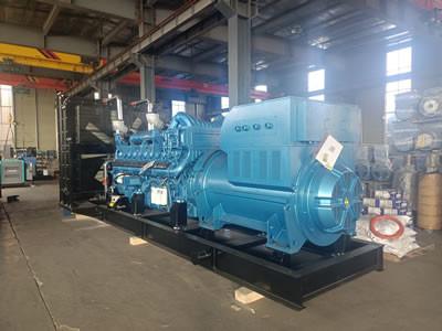 China controlador Stationary Generator Set de ComAp do grupo de gerador de 500kw Weichai à venda