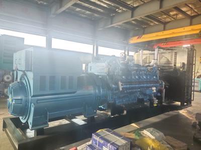 China controlador Stationary Generator Set de ComAp do grupo de gerador de 500kw Weichai à venda