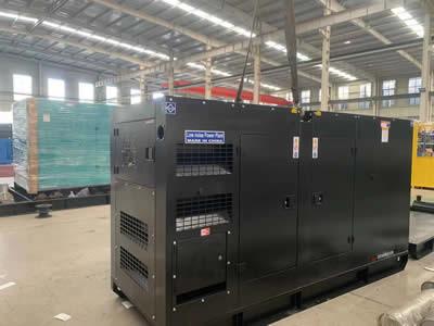 中国 小型の閑静な所のために低雑音無声発電機セットの防音の設計 販売のため