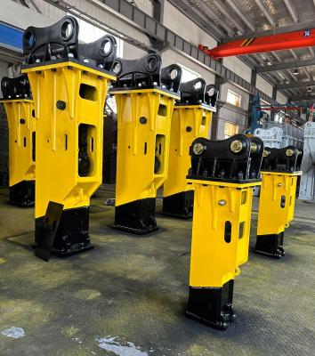 China 20 Ton Excavator Hydraulic Hammer 135mm Chisel Silent Design For Construction Demolition for sale